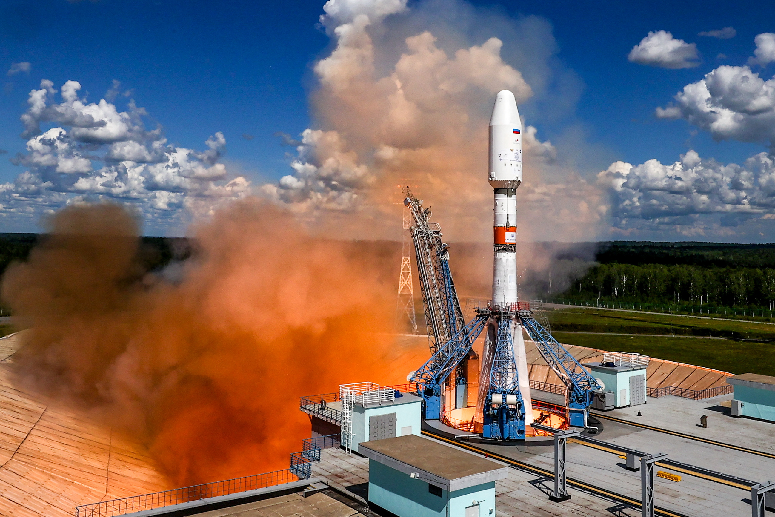 Rusijos raketa į kosmosą iškėlė Irano palydovą