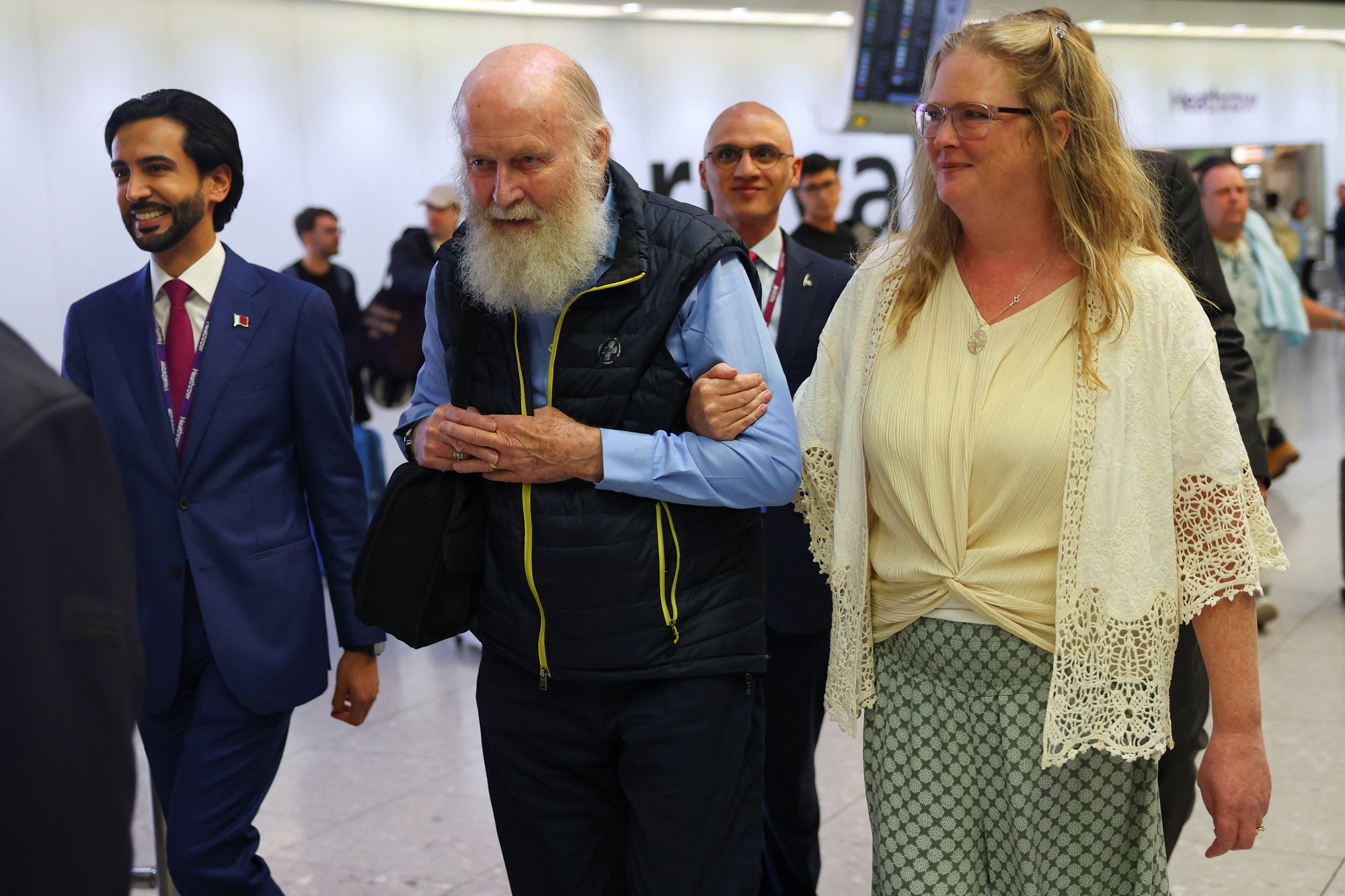Talibano paleista beveik aštuonis mėnesius kalinta sutuoktinių pora ...