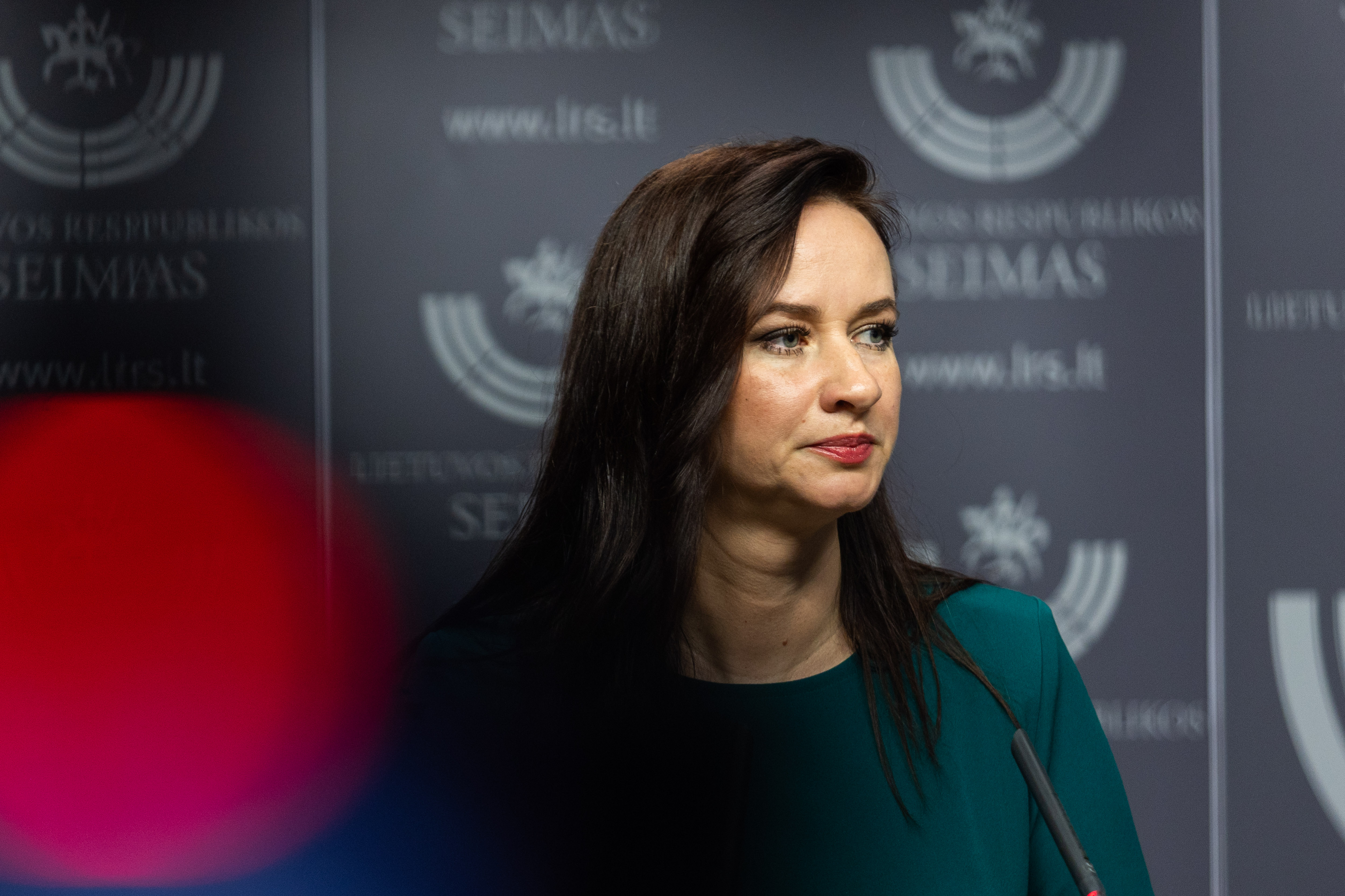 Inga Ruginienė: nekalbame apie draugiškus santykius su Kinija