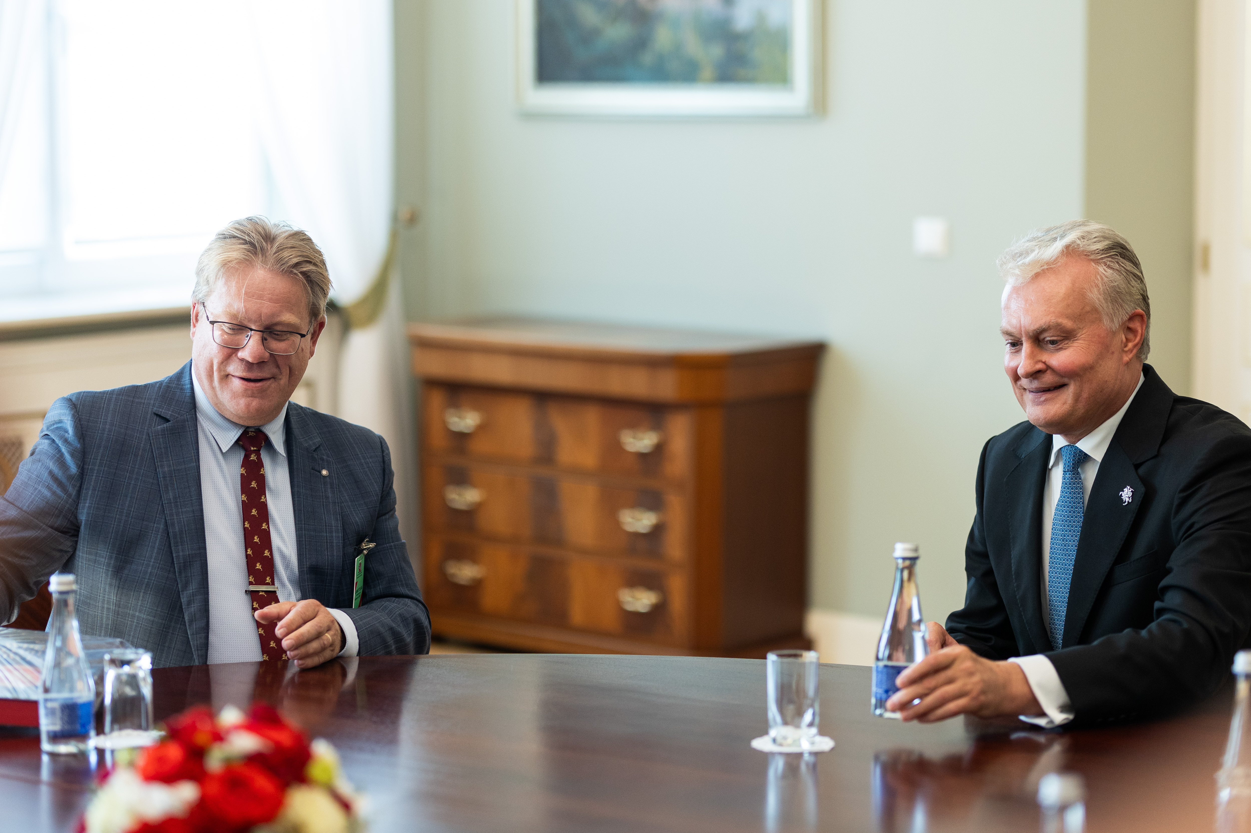 Mindaugas Jablonskis: pokalbis su prezidentu buvo sunkus