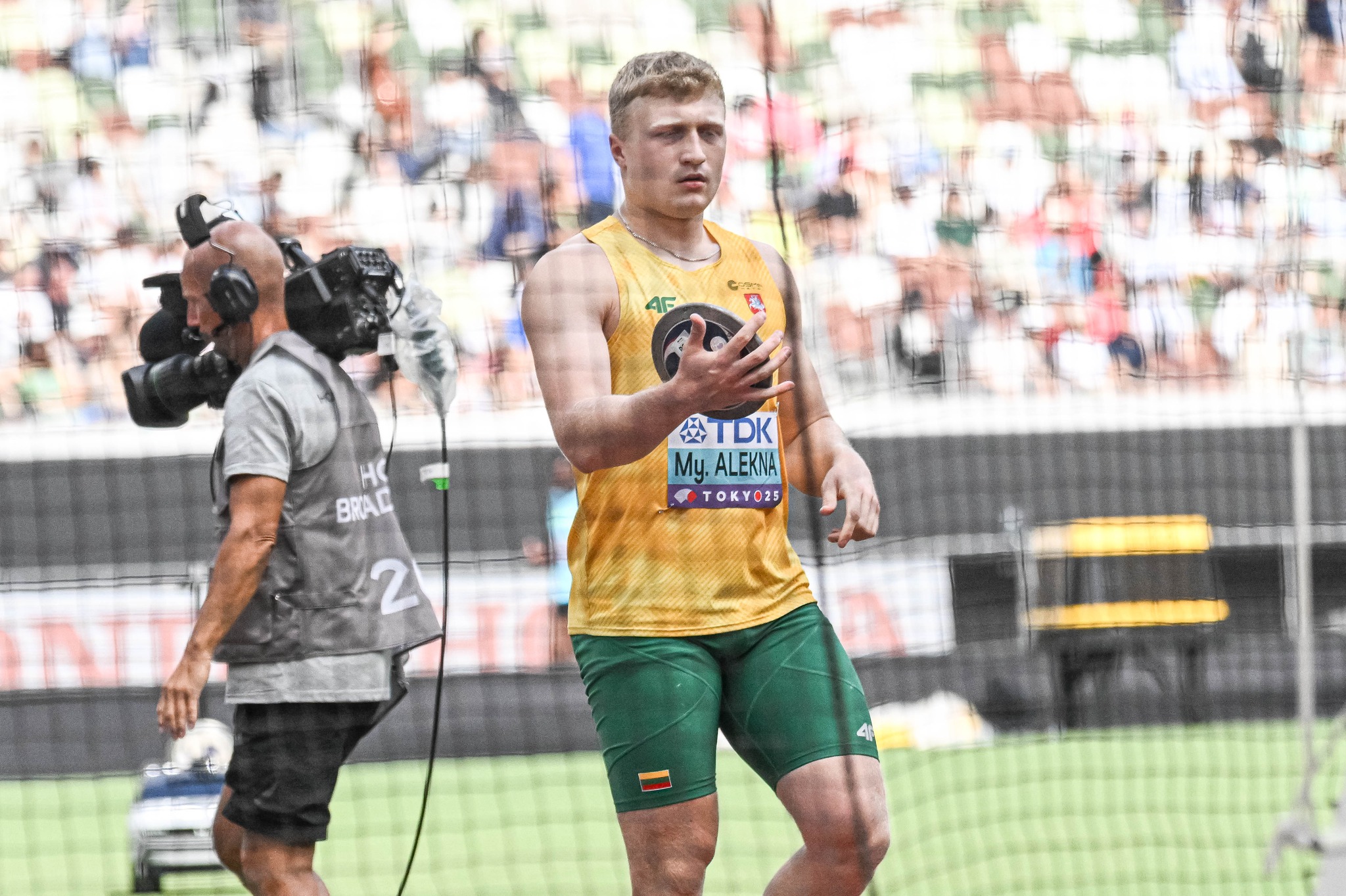 Mykolas Alekna – pasaulio vicečempionas!