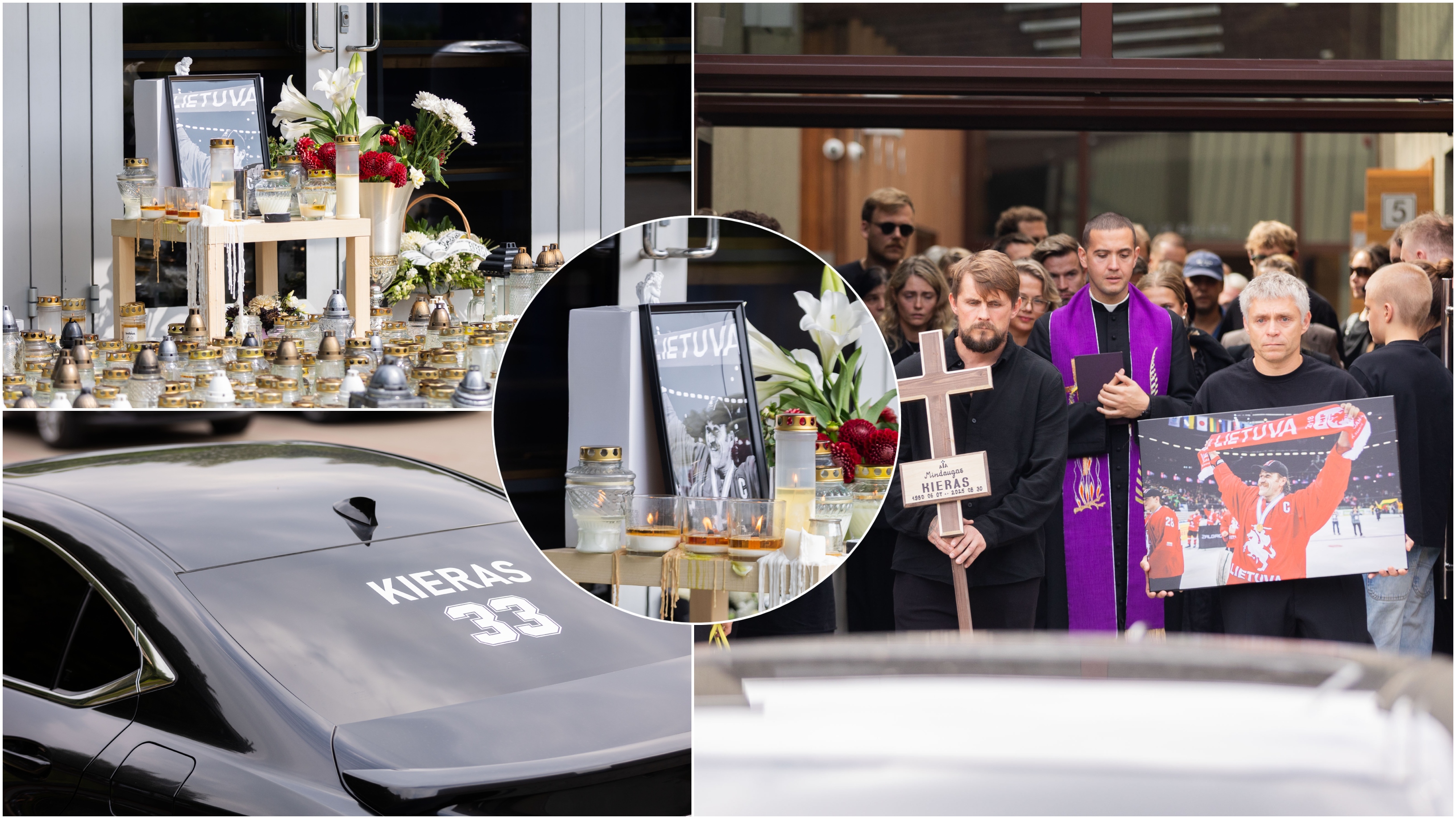 Mindaugas Kieras išlydėtas į paskutinę kelionę