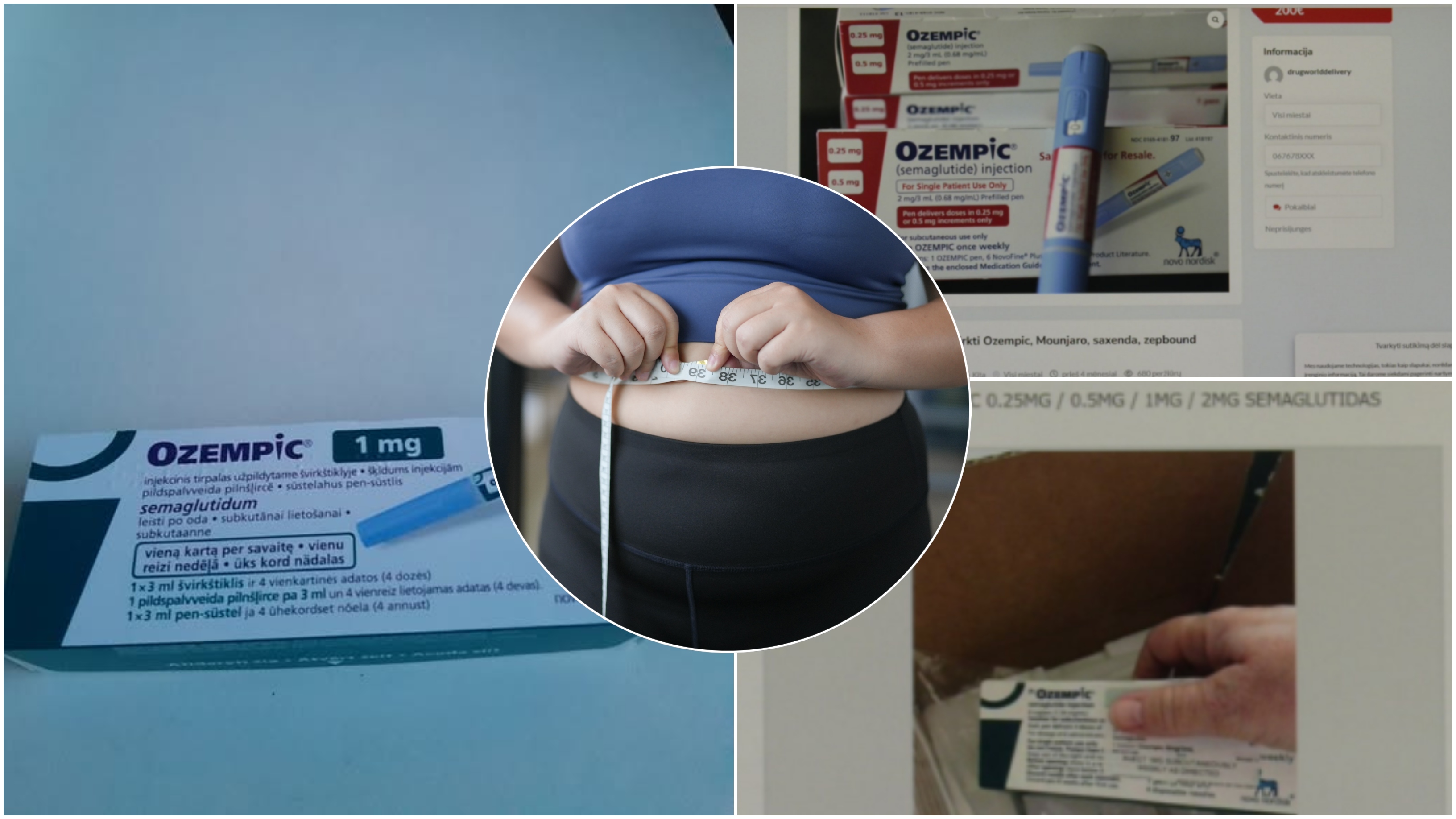 Juodojoje rinkoje klesti vaistas lieknėjimui: įspėja, kokiu atveju jo nevartoti