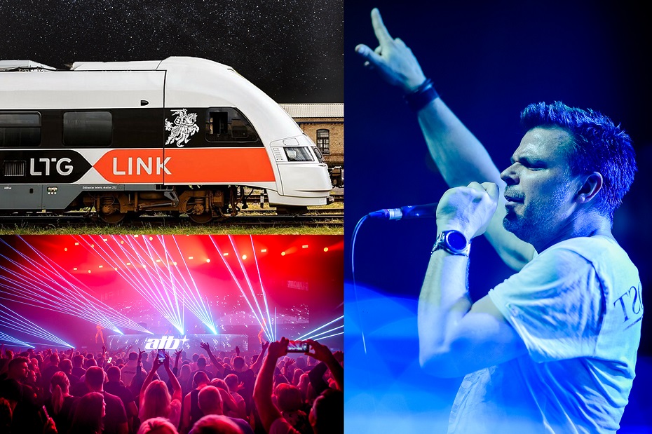 Po ATB koncerto – papildomas specialus traukinio reisas