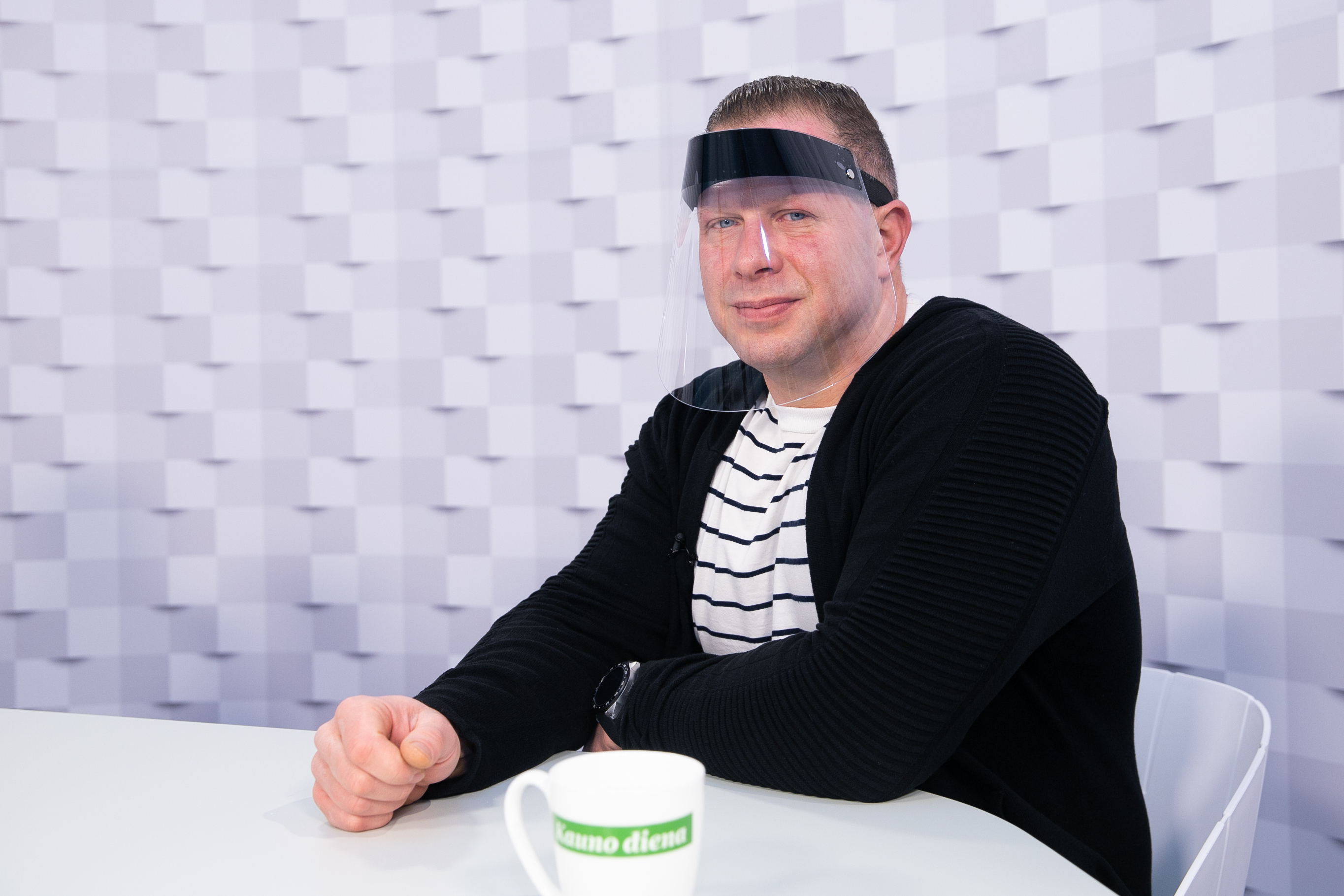 „Kauno dienos“ studijoje – policininkas iš pašaukimo D. Mackela