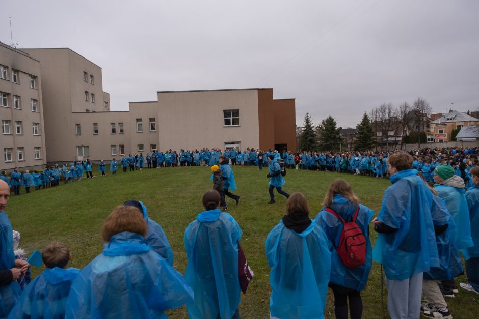 Kaune – mėlynas Diabeto dienos žygis