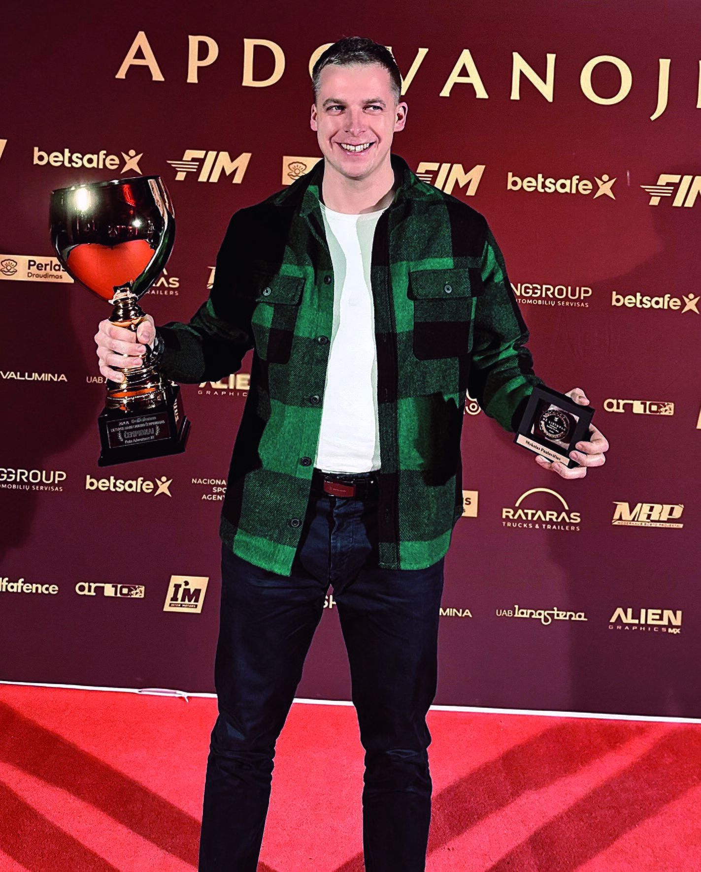 Lenk­ty­ni­nin­kas My­ko­las Pau­la­vi­čius: mo­to­cik­las yra ir vais ...