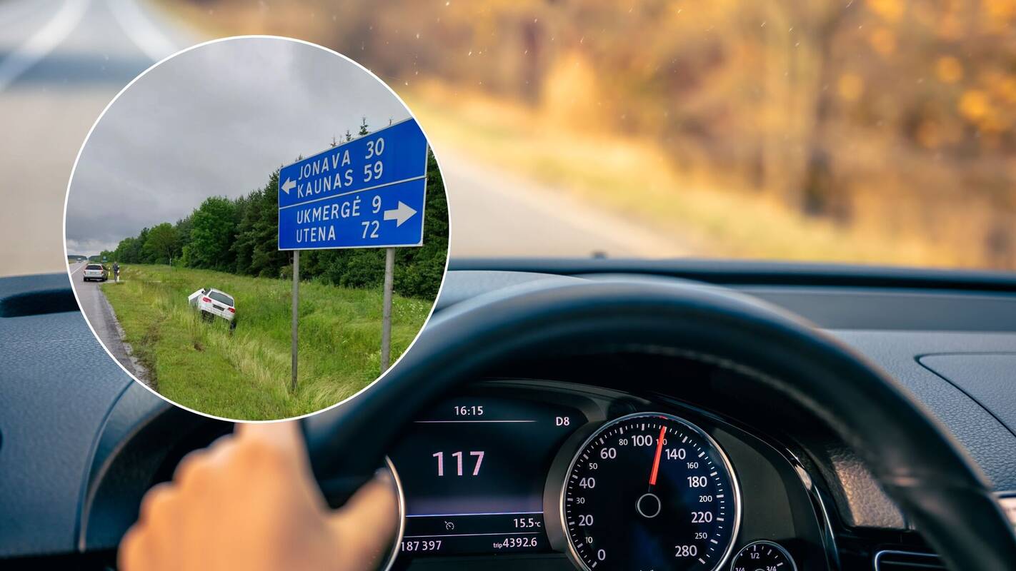 Nukentėjęs ieško mačiusiųjų įvykį: vairuotojas sukėlė avarinę situaciją ...