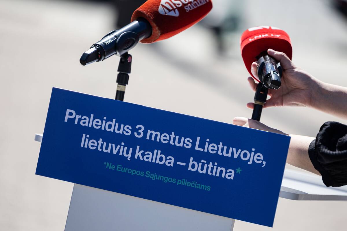Valdo Benkunsko iniciatyvos dėl Lietuvos imigracijos politikos ...