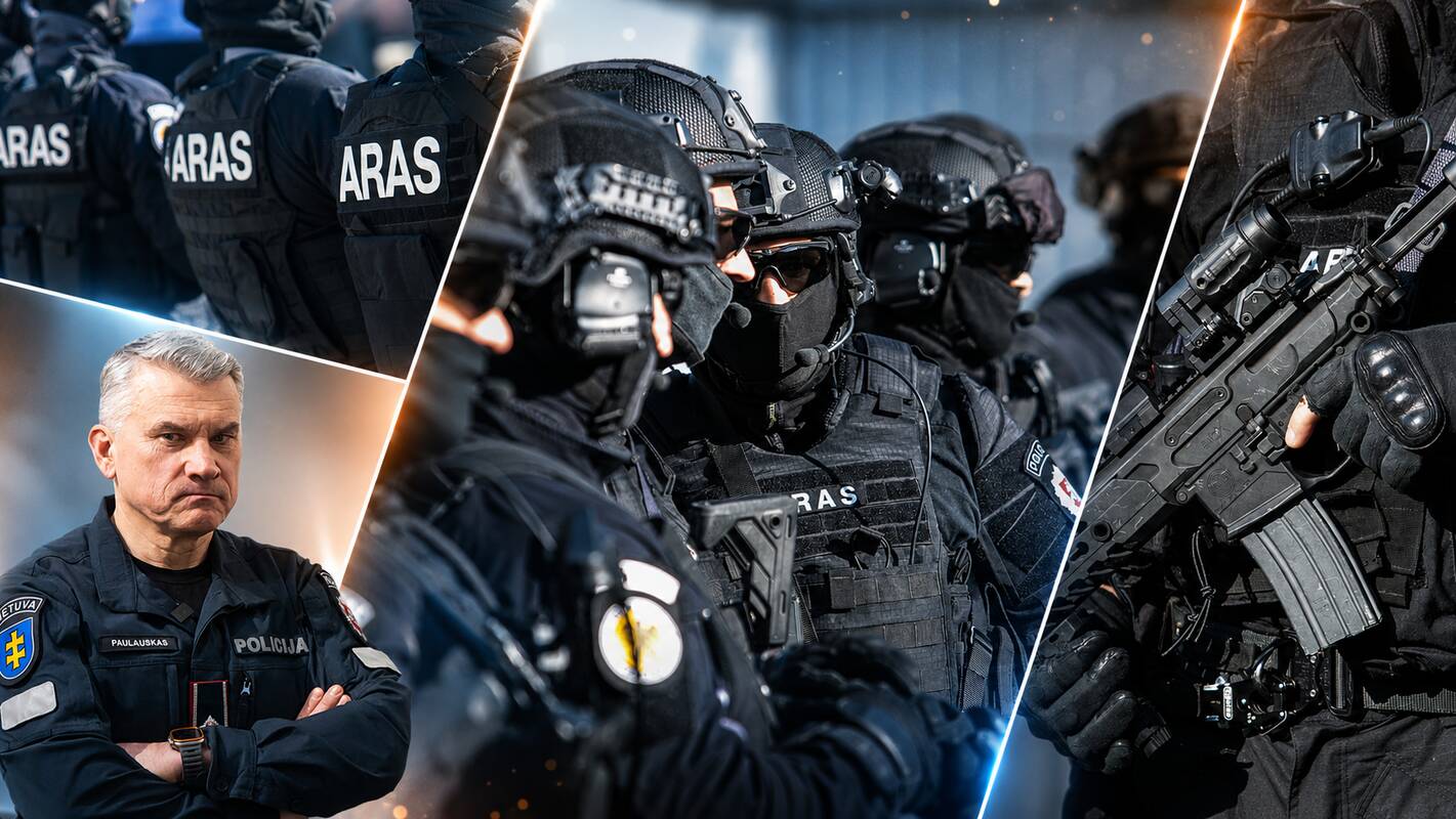 „Arui“ nukovus ginkluotą vyrą pasisakė generalinis komisaras: mano ...